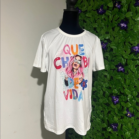 Tops | New Womens Sublimated Tee Karol G Graphic Tshirt | Poshmark